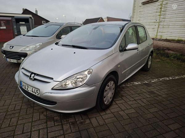 Grey Peugeot 307 2002 in Plunge, with an engine capacity of 2.00 L and mileage of 313 thousand km for 550 €, photo 1 on AUTOMOTO.COM.LV