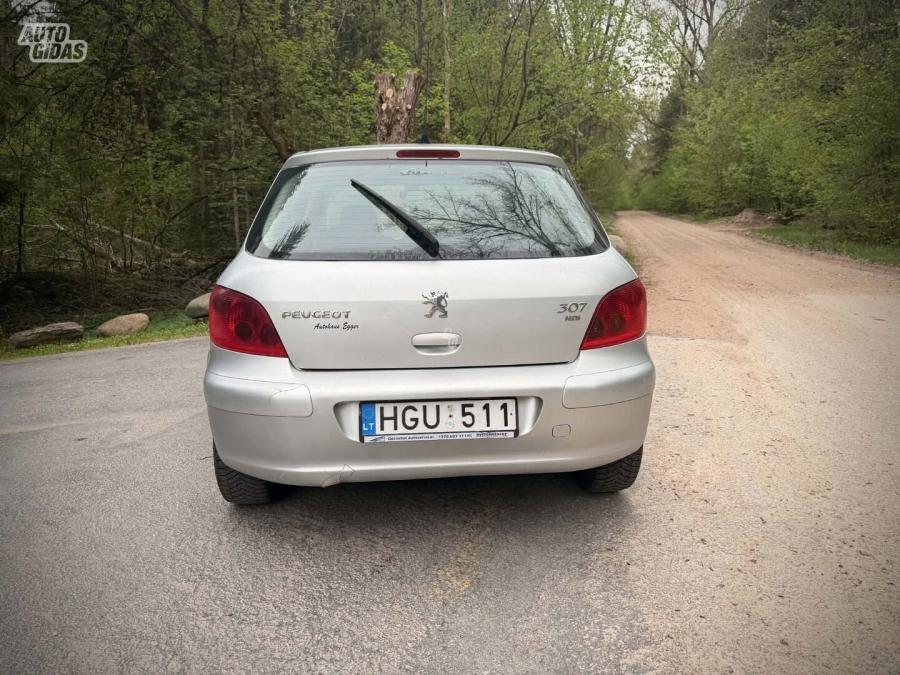 Pelēks Peugeot 307 2002 Viļņa, ar dzinēja tilpumu 2.00 L un nobraukumu 320 tūkst. km par 600 €, foto 1 vietnē AUTOMOTO.COM.LV