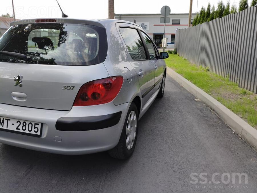 Серый Пежо 307 2002 в Рига, объемом двигателя 1.60 л и пробегом 157 тыс. км за 1500 €, фото 7 на AUTOMOTO.COM.LV