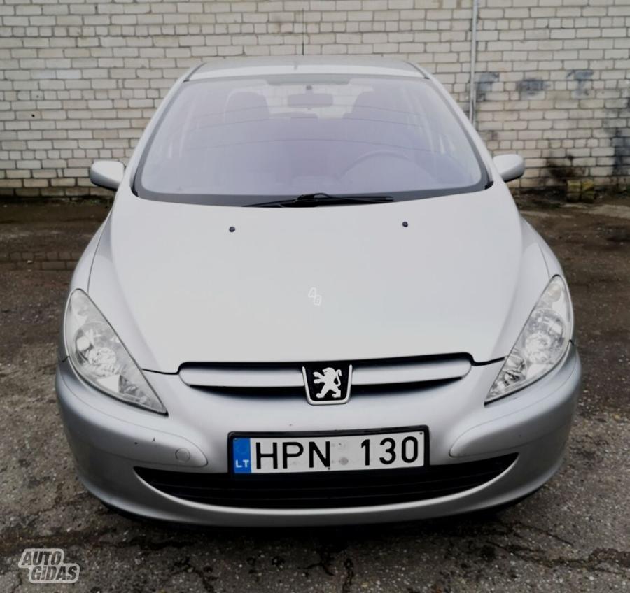 Pelēks Peugeot 307 2003 Kauņa, ar dzinēja tilpumu 2.00 L un nobraukumu 193 tūkst. km par 1250 €, foto 5 vietnē AUTOMOTO.COM.LV