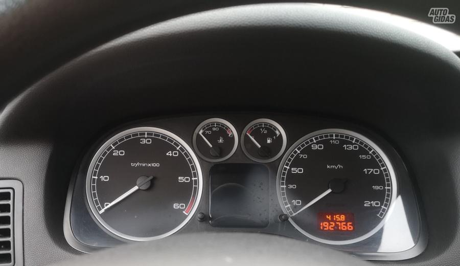 Pelēks Peugeot 307 2003 Kauņa, ar dzinēja tilpumu 2.00 L un nobraukumu 193 tūkst. km par 1250 €, foto 15 vietnē AUTOMOTO.COM.LV