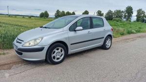 Pelēks Peugeot 307 2003 Kėdainiai, ar dzinēja tilpumu 2.00 L un nobraukumu 243 tūkst. km par 1000 €, foto 3 vietnē AUTOMOTO.COM.LV