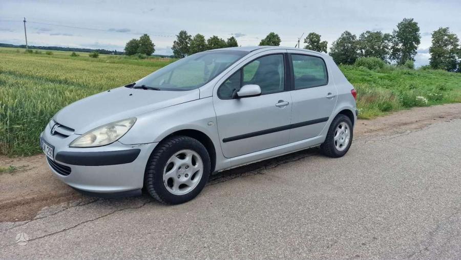 Pelēks Peugeot 307 2003 Kėdainiai, ar dzinēja tilpumu 2.00 L un nobraukumu 243 tūkst. km par 1000 €, foto 3 vietnē AUTOMOTO.COM.LV