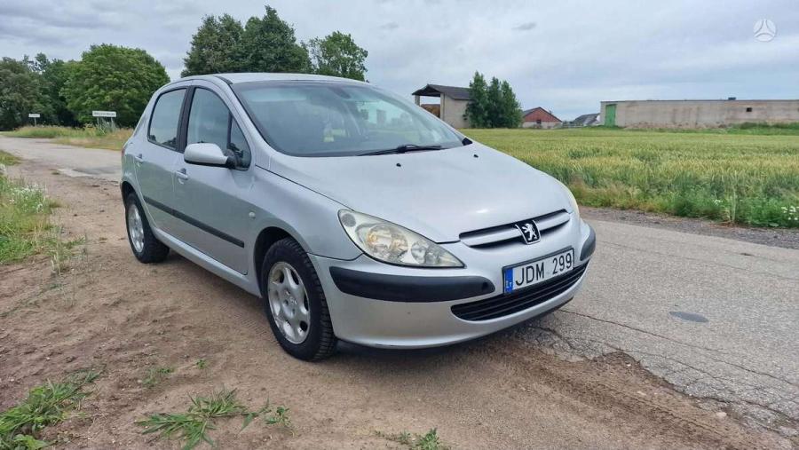 Pelēks Peugeot 307 2003 Kėdainiai, ar dzinēja tilpumu 2.00 L un nobraukumu 243 tūkst. km par 1000 €, foto 7 vietnē AUTOMOTO.COM.LV