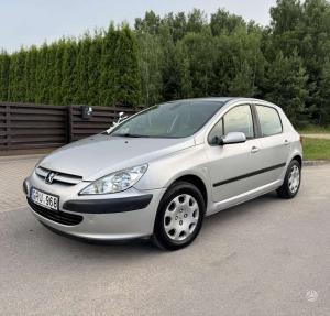 Grey Peugeot 307 2003 in Vilnius, with an engine capacity of 1.60 L and mileage of 212 thousand km for 1850 €, photo  on AUTOMOTO.COM.LV