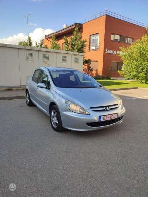 Pelēks Peugeot 307 2003 Kauņa, ar dzinēja tilpumu 2.00 L un nobraukumu 220 tūkst. km par 1000 €, foto  vietnē AUTOMOTO.COM.LV
