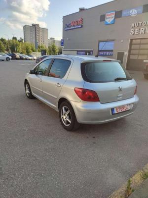 Pelēks Peugeot 307 2003 Kauņa, ar dzinēja tilpumu 2.00 L un nobraukumu 220 tūkst. km par 1000 €, foto 7 vietnē AUTOMOTO.COM.LV
