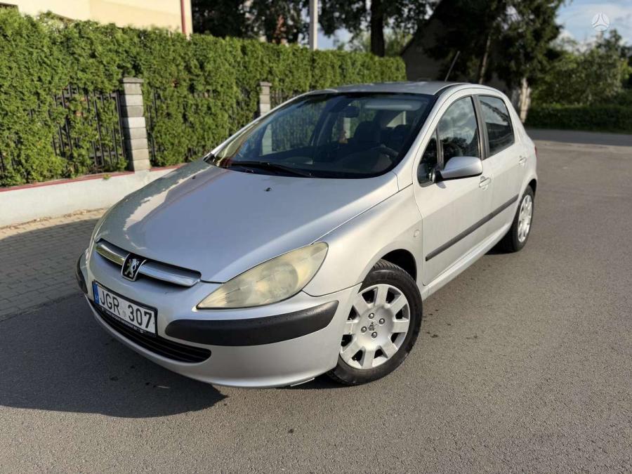 Grey Peugeot 307 2003 in Kaunas, with an engine capacity of 2.00 L and mileage of 376 thousand km for 700 €, photo 1 on AUTOMOTO.COM.LV