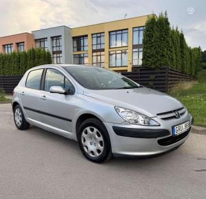 Pelēks Peugeot 307 2003 Viļņa, ar dzinēja tilpumu 1.60 L un nobraukumu 212 tūkst. km par 1750 €, foto 3 vietnē AUTOMOTO.COM.LV