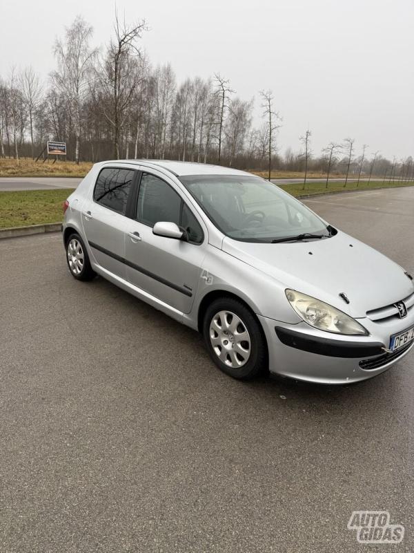 Grey Peugeot 307 2004 in Mazeikiai, with an engine capacity of 1.60 L and mileage of 360 thousand km for 350 €, photo 2 on AUTOMOTO.COM.LV