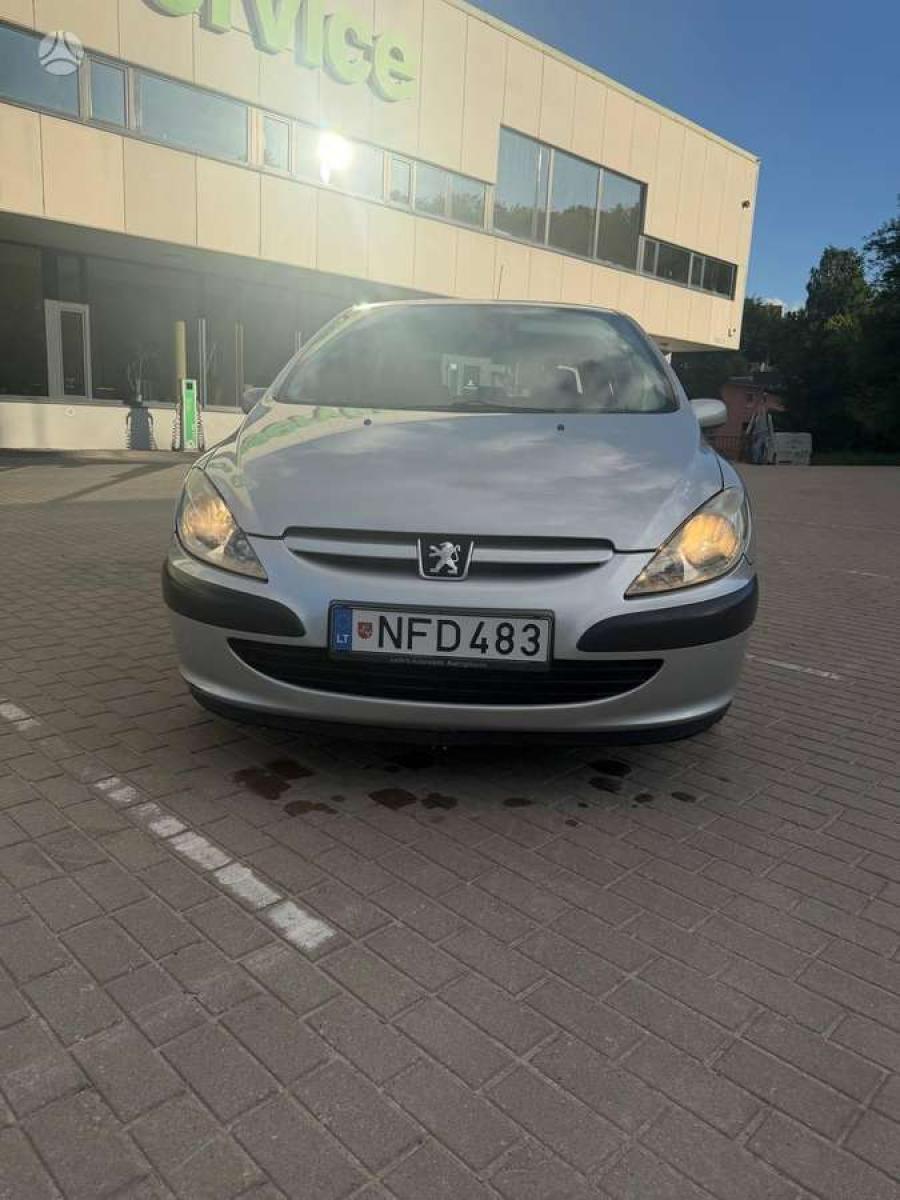 Grey Peugeot 307 2004 in Vilnius, with an engine capacity of 2.00 L and mileage of 299 thousand km for 1100 €, photo 1 on AUTOMOTO.COM.LV