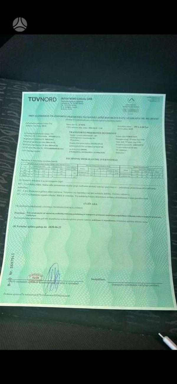 Серый Пежо 307 2004 в Вильнюс, объемом двигателя 2.00 л и пробегом 299 тыс. км за 1100 €, фото 8 на AUTOMOTO.COM.LV