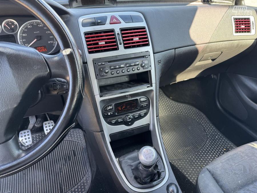 Grey Peugeot 307 2004 in Ukmerge, with an engine capacity of 1.60 L and mileage of 365 thousand km for 650 €, photo 11 on AUTOMOTO.COM.LV