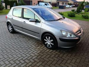 Grey Peugeot 307 2004 in Akmene, with an engine capacity of 2.00 L and mileage of 260 thousand km for 850 €, photo 5 on AUTOMOTO.COM.LV