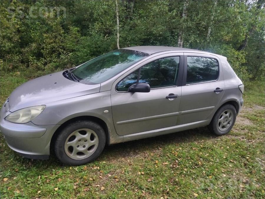 Серый Пежо 307 2004 в Айзкраукле, объемом двигателя 1.60 л и пробегом 267 тыс. км за 550 €, фото 3 на AUTOMOTO.COM.LV