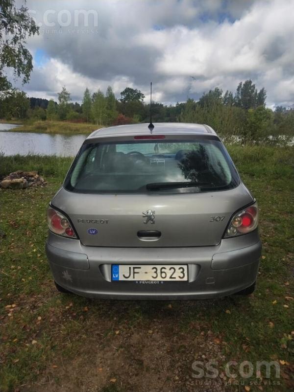 Серый Пежо 307 2004 в Айзкраукле, объемом двигателя 1.60 л и пробегом 267 тыс. км за 550 €, фото 4 на AUTOMOTO.COM.LV