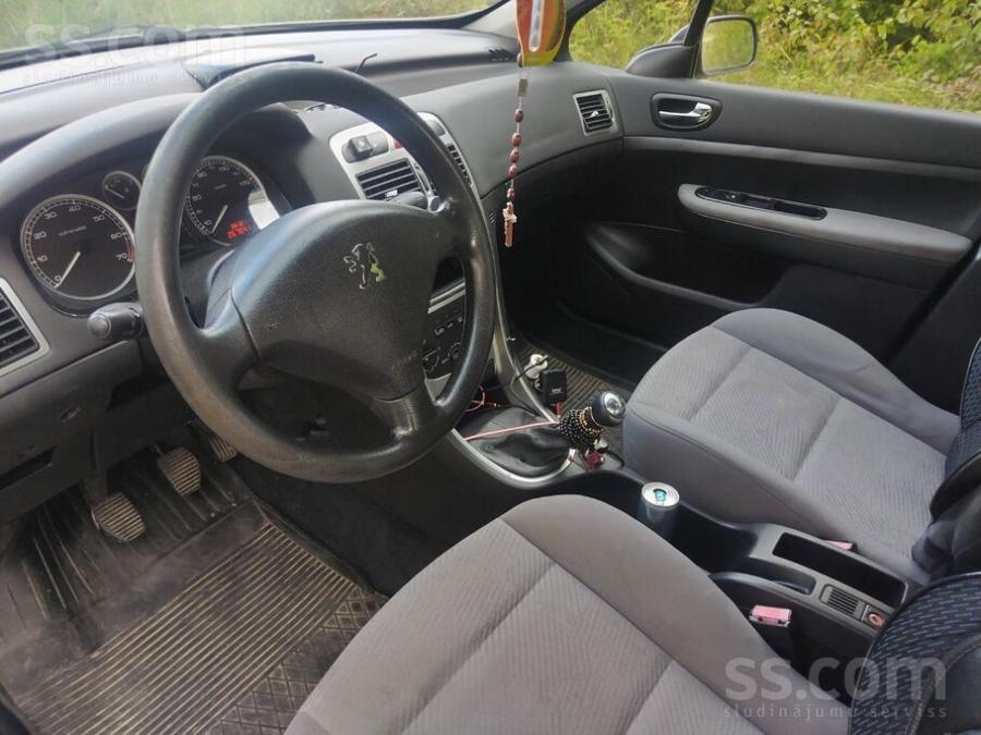 Серый Пежо 307 2004 в Айзкраукле, объемом двигателя 1.60 л и пробегом 267 тыс. км за 550 €, фото 6 на AUTOMOTO.COM.LV