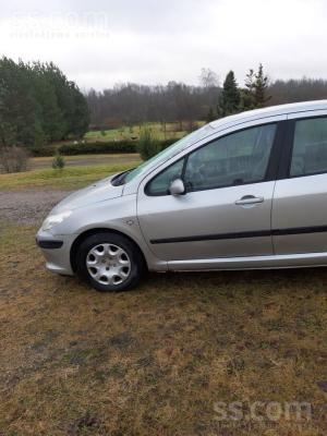 Grey Peugeot 307 2005 in Preili, with an engine capacity of 1.60 L and mileage of 116 thousand km for 1290 €, photo 13 on AUTOMOTO.COM.LV