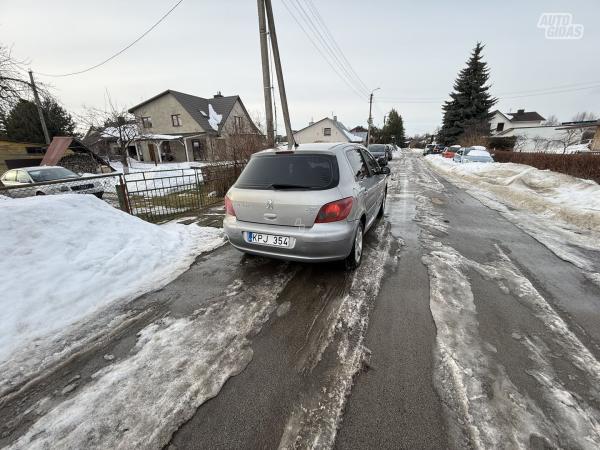 Grey Peugeot 307 2005 in Panevezys, with an engine capacity of 1.60 L and mileage of 351 thousand km for 1200 €, photo 4 on AUTOMOTO.COM.LV