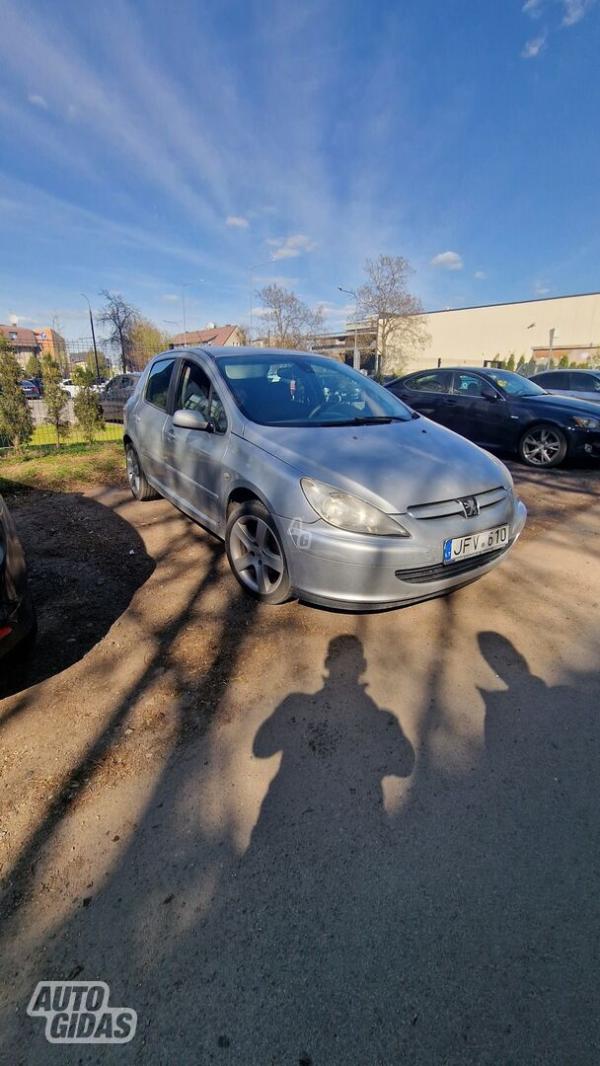 Pelēks Peugeot 307 2005 Kauņa, ar dzinēja tilpumu 1.60 L un nobraukumu 310 tūkst. km par 550 €, foto 1 vietnē AUTOMOTO.COM.LV