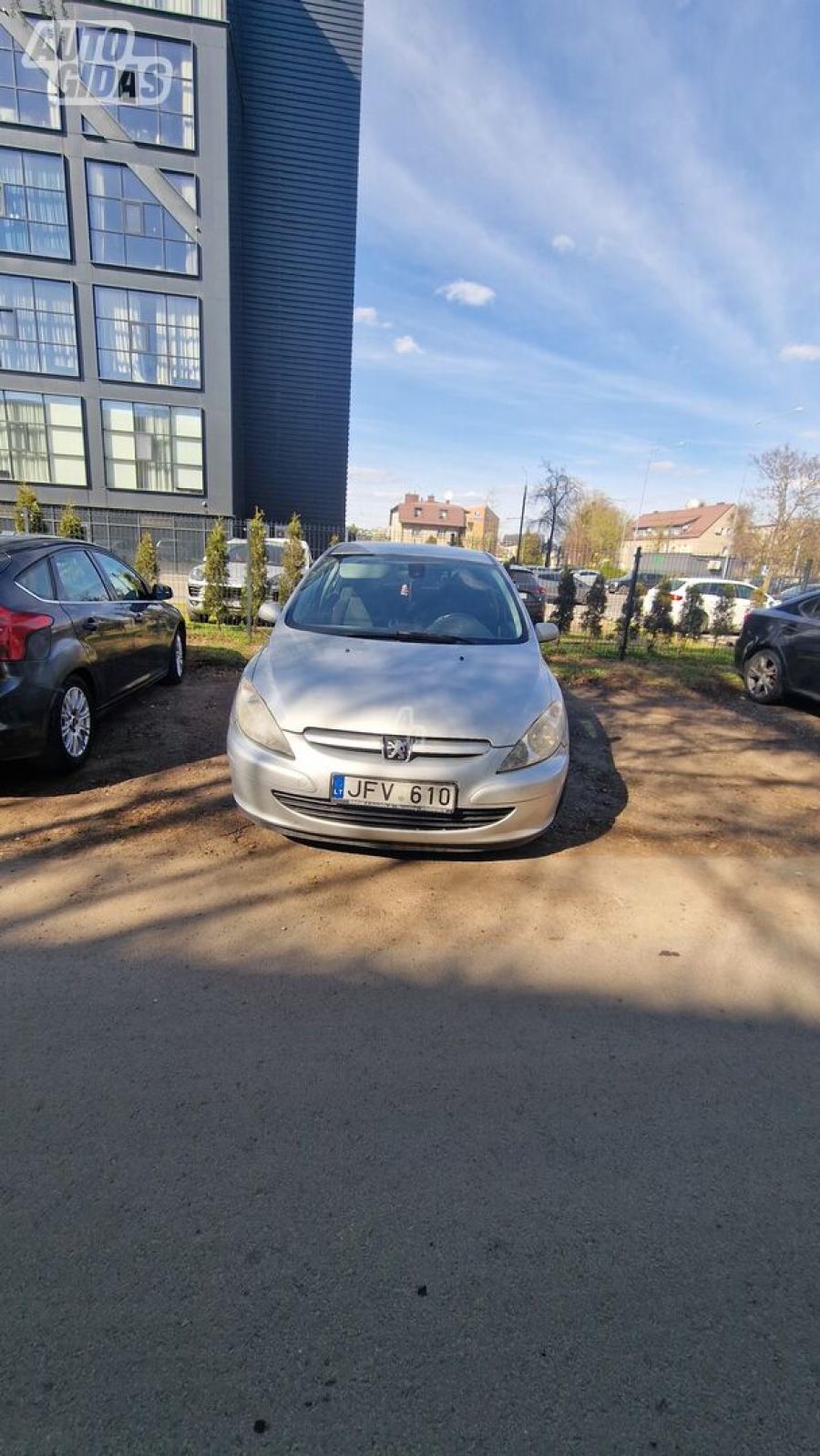 Pelēks Peugeot 307 2005 Kauņa, ar dzinēja tilpumu 1.60 L un nobraukumu 310 tūkst. km par 550 €, foto 3 vietnē AUTOMOTO.COM.LV
