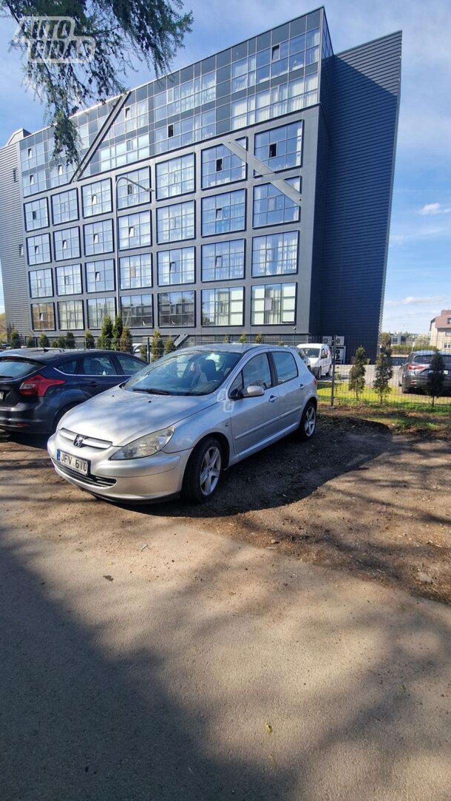 Pelēks Peugeot 307 2005 Kauņa, ar dzinēja tilpumu 1.60 L un nobraukumu 310 tūkst. km par 550 €, foto 4 vietnē AUTOMOTO.COM.LV