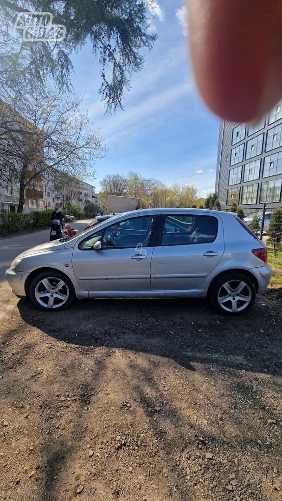 Pelēks Peugeot 307 2005 Kauņa, ar dzinēja tilpumu 1.60 L un nobraukumu 310 tūkst. km par 550 €, foto 5 vietnē AUTOMOTO.COM.LV