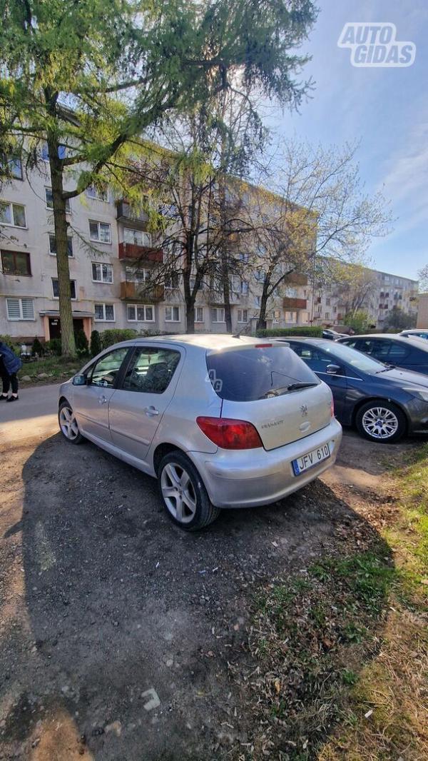 Pelēks Peugeot 307 2005 Kauņa, ar dzinēja tilpumu 1.60 L un nobraukumu 310 tūkst. km par 550 €, foto 5 vietnē AUTOMOTO.COM.LV