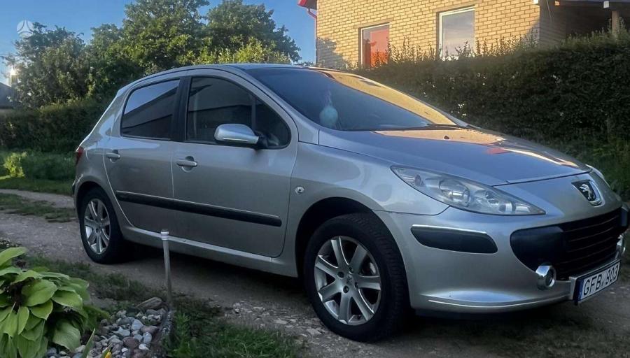 Pelēks Peugeot 307 2005 Jonava, ar dzinēja tilpumu 1.56 L un nobraukumu 256 tūkst. km par 900 €, foto 4 vietnē AUTOMOTO.COM.LV