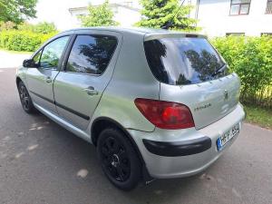 Серый Пежо 307 2005 в Кельме, объемом двигателя 1.60 л и пробегом 260 тыс. км за 1080 €, фото 5 на AUTOMOTO.COM.LV
