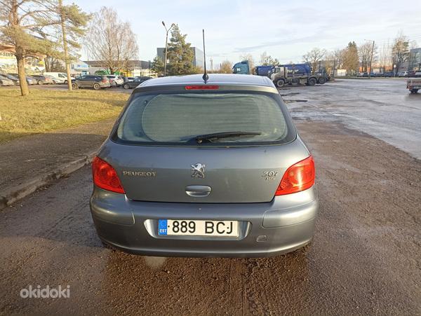 Grey Peugeot 307 2005 in Tallinn, with an engine capacity of 16.00 L and mileage of 400 thousand km for 1300 €, photo 3 on AUTOMOTO.COM.LV