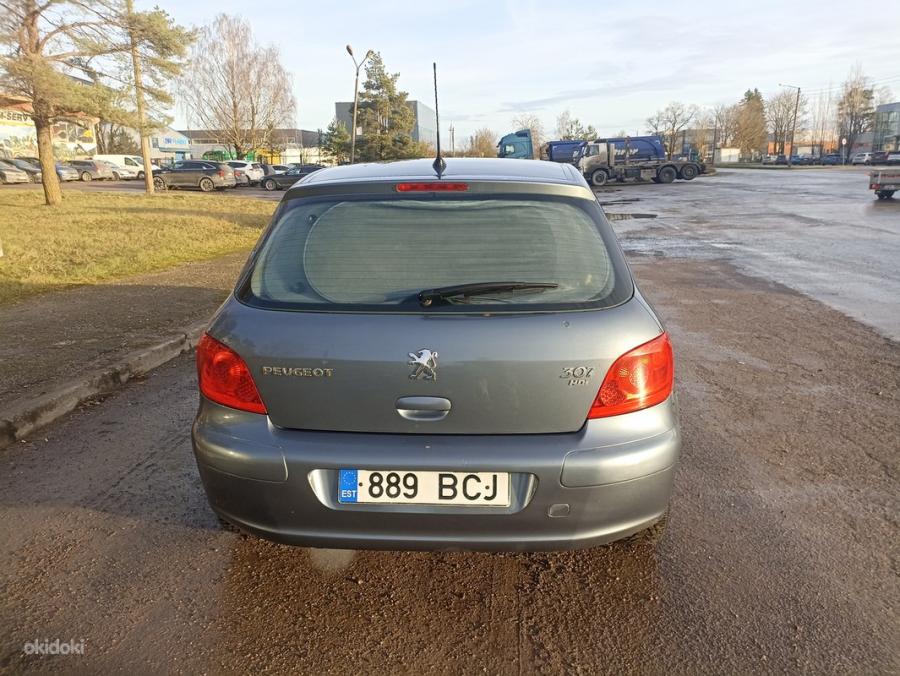 Pelēks Peugeot 307 2005 Tallina, ar dzinēja tilpumu 16.00 L un nobraukumu 400 tūkst. km par 1300 €, foto 9 vietnē AUTOMOTO.COM.LV