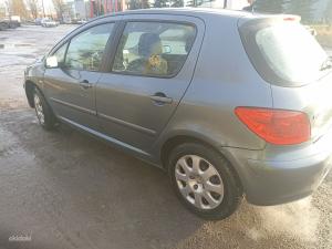 Pelēks Peugeot 307 2005 Tallina, ar dzinēja tilpumu 16.00 L un nobraukumu 400 tūkst. km par 1300 €, foto 10 vietnē AUTOMOTO.COM.LV