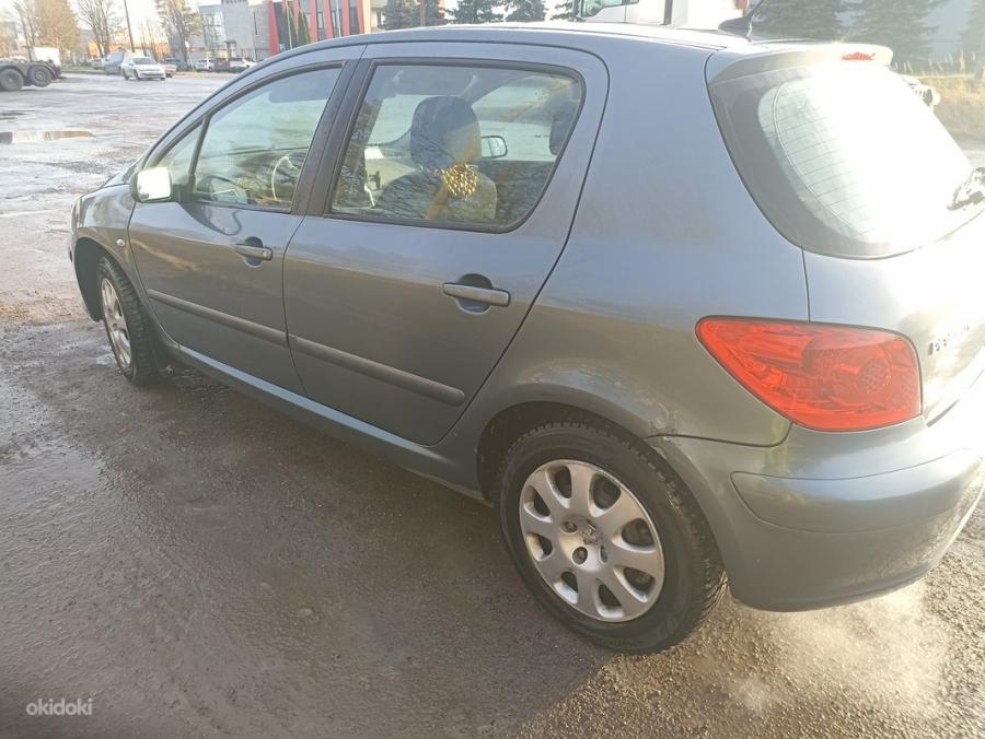 Pelēks Peugeot 307 2005 Tallina, ar dzinēja tilpumu 16.00 L un nobraukumu 400 tūkst. km par 1300 €, foto 10 vietnē AUTOMOTO.COM.LV