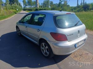 Серый Пежо 307 2005 в Даугавпилс, объемом двигателя 2.00 л и пробегом 0 тыс. км за 1100 €, фото 7 на AUTOMOTO.COM.LV
