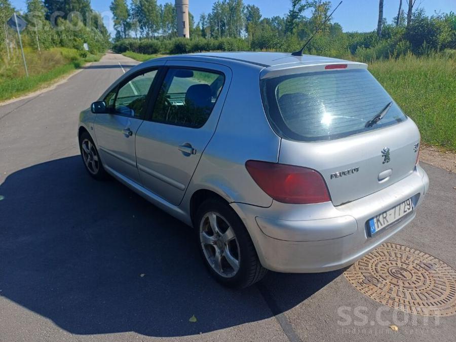 Серый Пежо 307 2005 в Даугавпилс, объемом двигателя 2.00 л и пробегом 0 тыс. км за 1100 €, фото 7 на AUTOMOTO.COM.LV