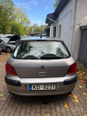 Pelēks Peugeot 307 2005 Rīga, ar dzinēja tilpumu 1.40 L un nobraukumu 240 tūkst. km par 1300 €, foto 10 vietnē AUTOMOTO.COM.LV