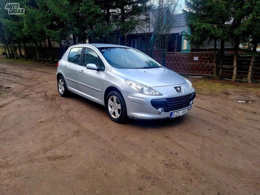 Pelēks Peugeot 307 2006 Raseiniai, ar dzinēja tilpumu 1.60 L un nobraukumu 358 tūkst. km par 870 €, foto 2 vietnē AUTOMOTO.COM.LV