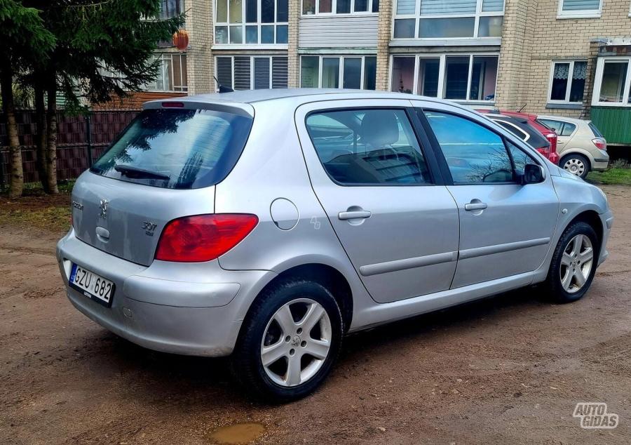 Pelēks Peugeot 307 2006 Raseiniai, ar dzinēja tilpumu 1.60 L un nobraukumu 358 tūkst. km par 870 €, foto 8 vietnē AUTOMOTO.COM.LV