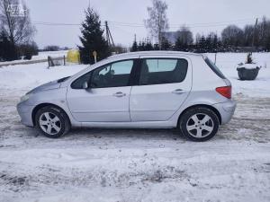 Pelēks Peugeot 307 2006 Raseiniai, ar dzinēja tilpumu 1.60 L un nobraukumu 1 tūkst. km par 1050 €, foto 3 vietnē AUTOMOTO.COM.LV