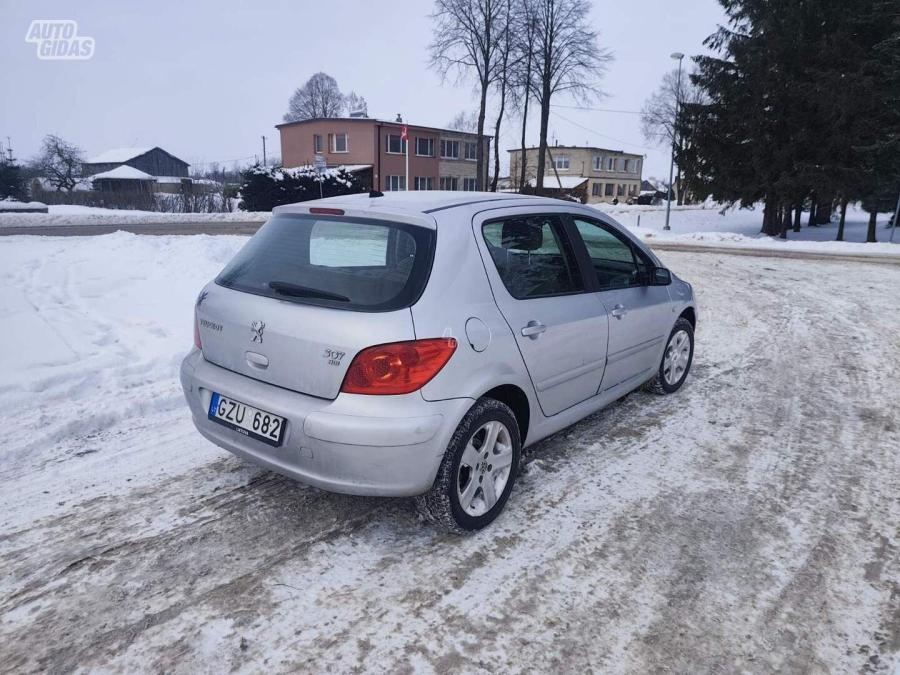 Pelēks Peugeot 307 2006 Raseiniai, ar dzinēja tilpumu 1.60 L un nobraukumu 1 tūkst. km par 1050 €, foto 6 vietnē AUTOMOTO.COM.LV