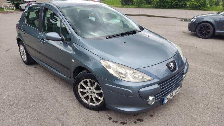 Pelēks Peugeot 307 2006 Panevēža, ar dzinēja tilpumu 1.40 L un nobraukumu 179 tūkst. km par 1250 €, foto 3 vietnē AUTOMOTO.COM.LV
