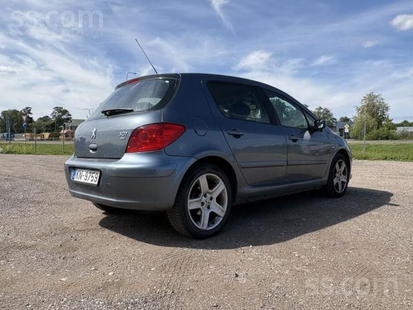 Pelēks Peugeot 307 2006 Daugavpils, ar dzinēja tilpumu 1.60 L un nobraukumu 254 tūkst. km par 799 €, foto 5 vietnē AUTOMOTO.COM.LV