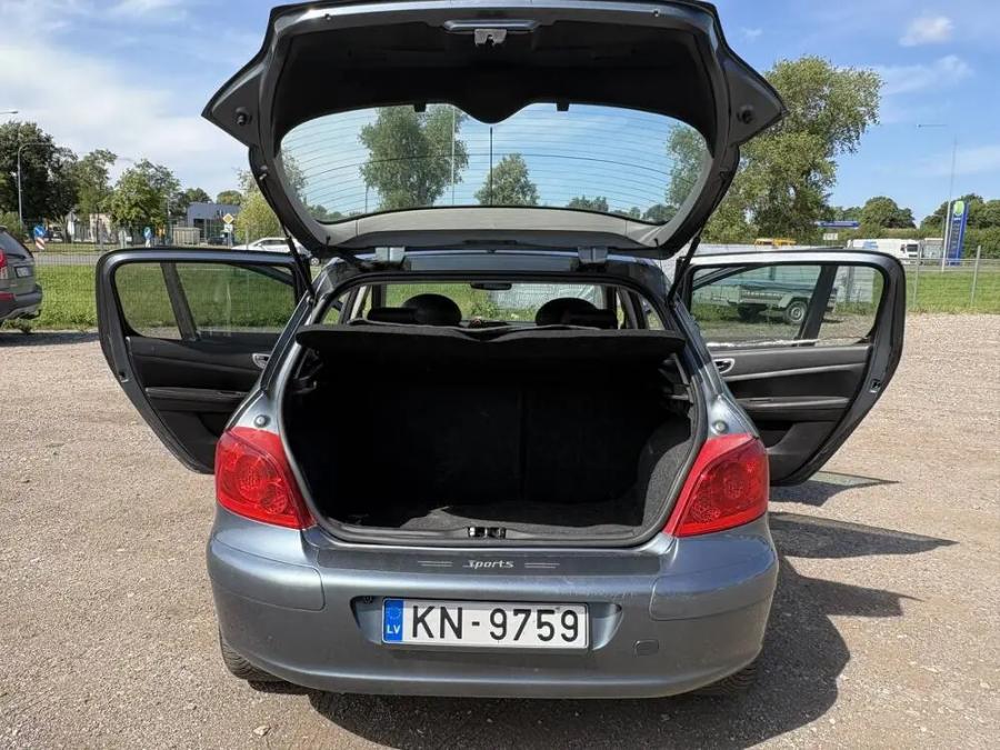 Pelēks Peugeot 307 2006 Daugavpils, ar dzinēja tilpumu 1.60 L un nobraukumu 254 tūkst. km par 799 €, foto 24 vietnē AUTOMOTO.COM.LV