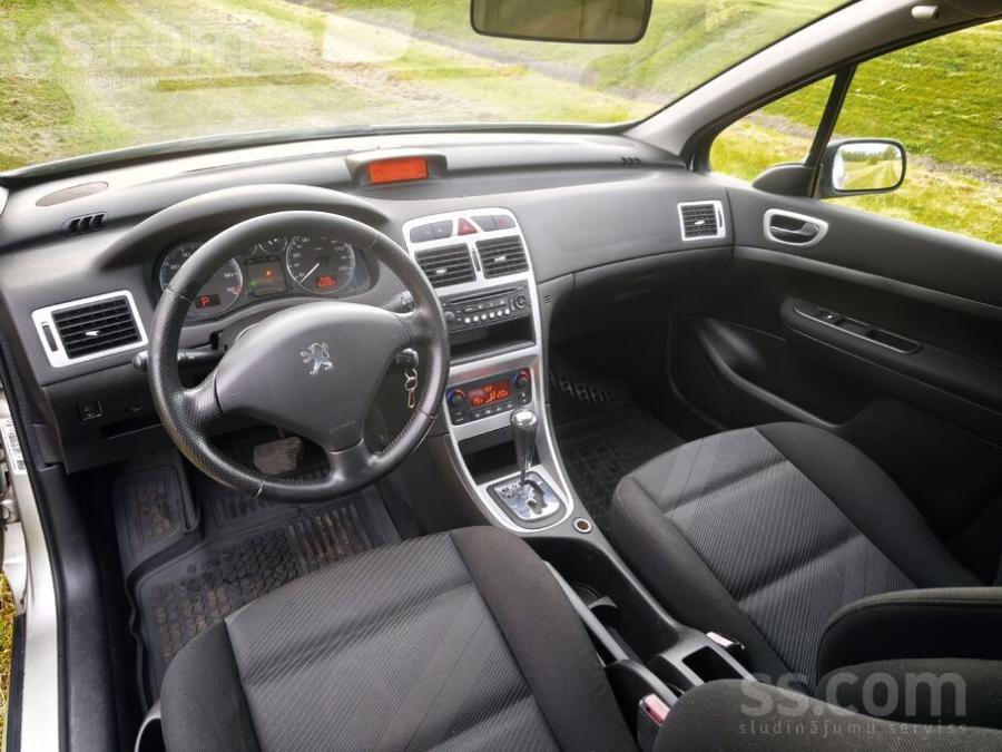 Pelēks Peugeot 307 2006 Rīga, ar dzinēja tilpumu 1.60 L un nobraukumu 160 tūkst. km par 1600 €, foto 8 vietnē AUTOMOTO.COM.LV