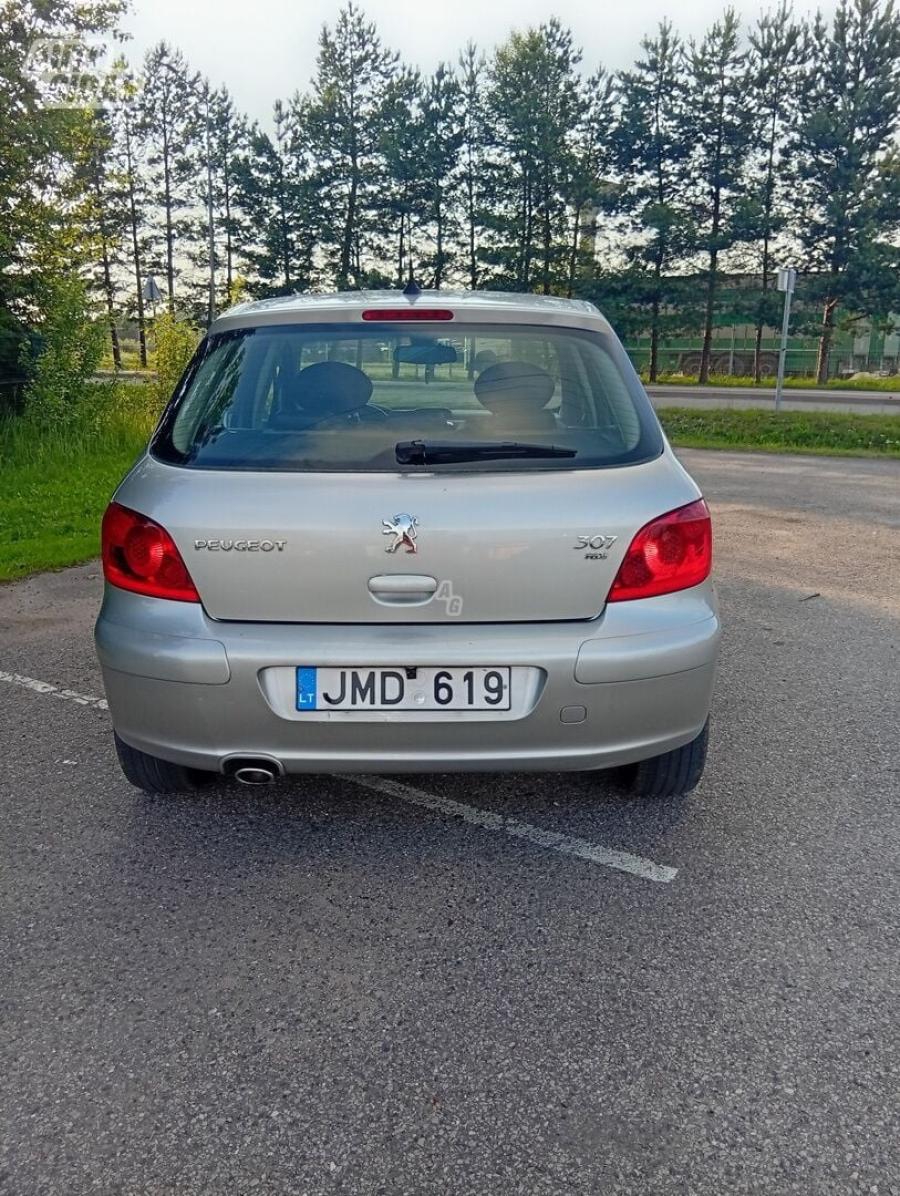 Grey Peugeot 307 2007 in Silale, with an engine capacity of 1.60 L and mileage of 307 thousand km for 1650 €, photo 7 on AUTOMOTO.COM.LV