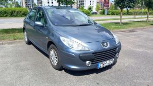 Pelēks Peugeot 307 2007 Viļņa, ar dzinēja tilpumu 1.60 L un nobraukumu 175 tūkst. km par 1200 €, foto  vietnē AUTOMOTO.COM.LV