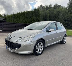 Grey Peugeot 307 2007 in Vilnius, with an engine capacity of 1.59 L and mileage of 156 thousand km for 1950 €, photo 3 on AUTOMOTO.COM.LV