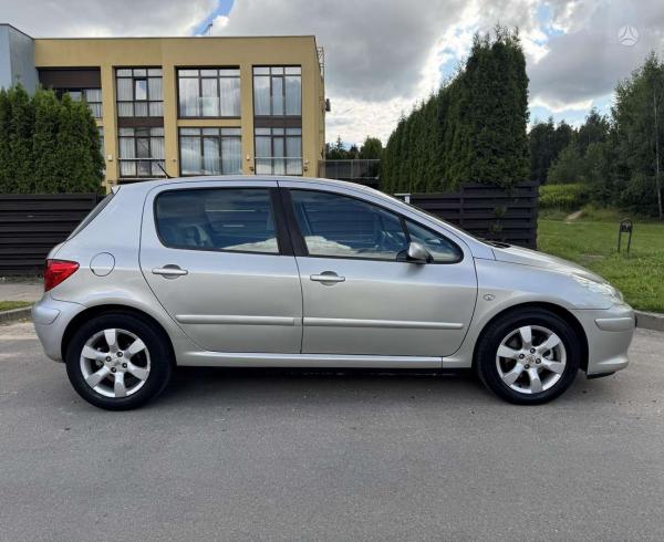 Pelēks Peugeot 307 2007 Viļņa, ar dzinēja tilpumu 1.59 L un nobraukumu 156 tūkst. km par 1950 €, foto 5 vietnē AUTOMOTO.COM.LV