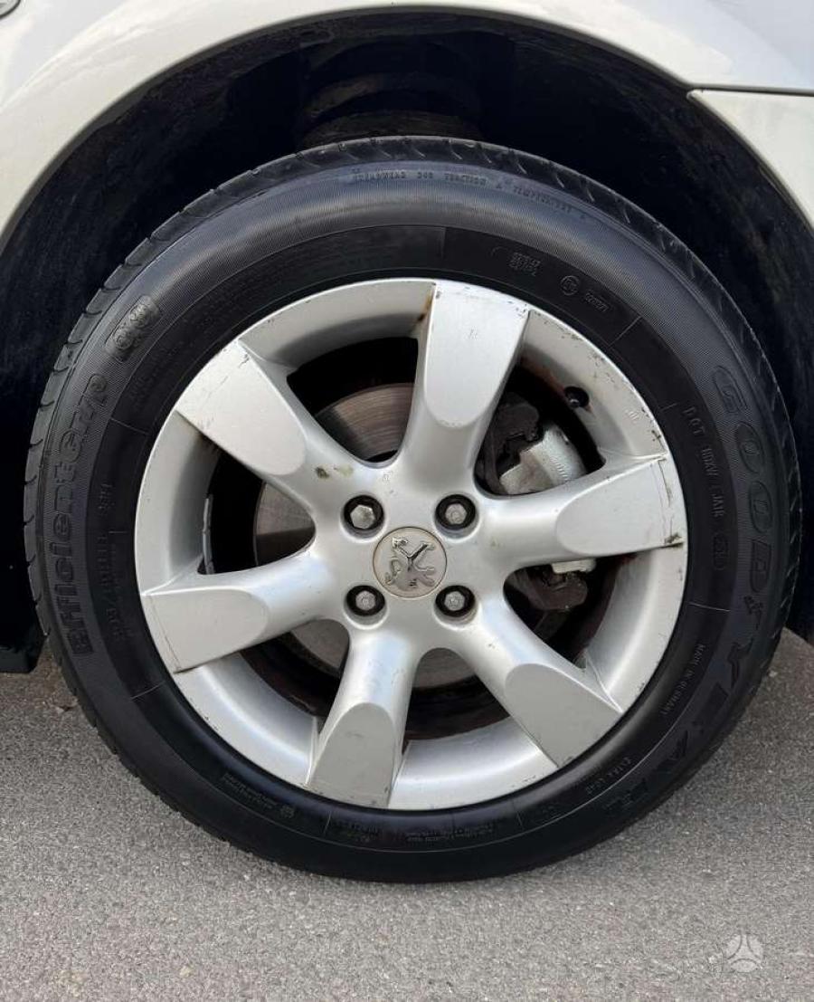 Grey Peugeot 307 2007 in Vilnius, with an engine capacity of 1.59 L and mileage of 156 thousand km for 1950 €, photo 24 on AUTOMOTO.COM.LV